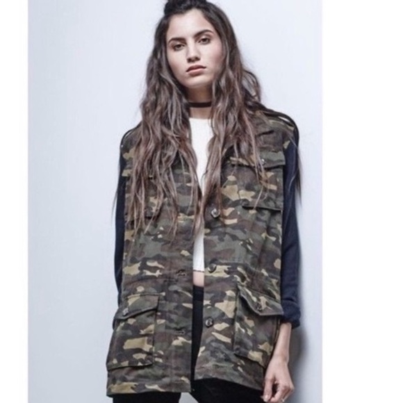 Jackets & Coats | Gypsy Warrior Button Down Camo Utility Jacket | Poshmark